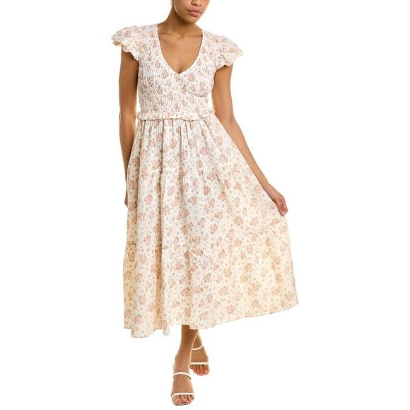 OPT | Dresses | Opt Womens Opt Phoebe Midi Dress Pink | Poshmark